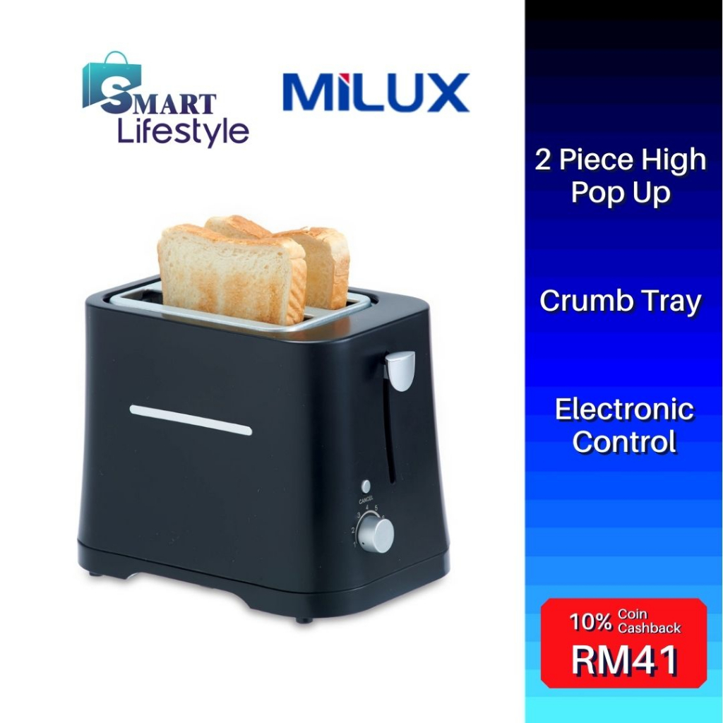 Milux Bread Toaster MBT-600 | Shopee Malaysia