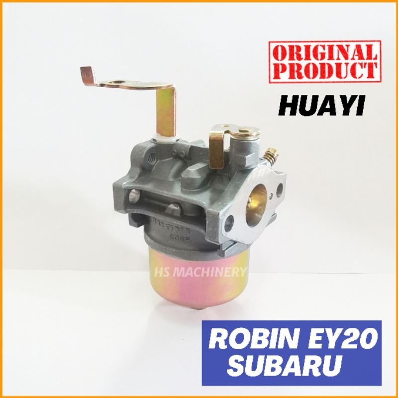 ORIGINAL HUAYI ROBIN SUBARU EY20 Gasoline Engine Carburetor 4T Engine ...