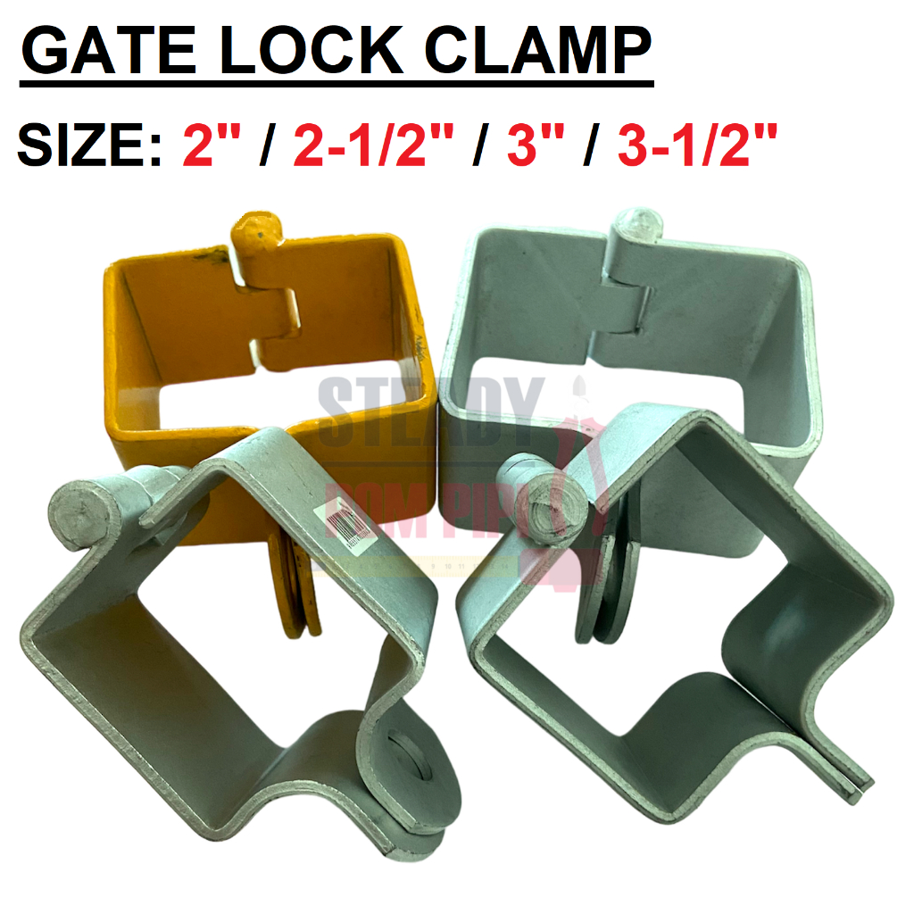 PADLOCK BRACKET / GATE LOCK CLAMP / CLAMP KUNCI PAGAR / DOOR CATCH ...