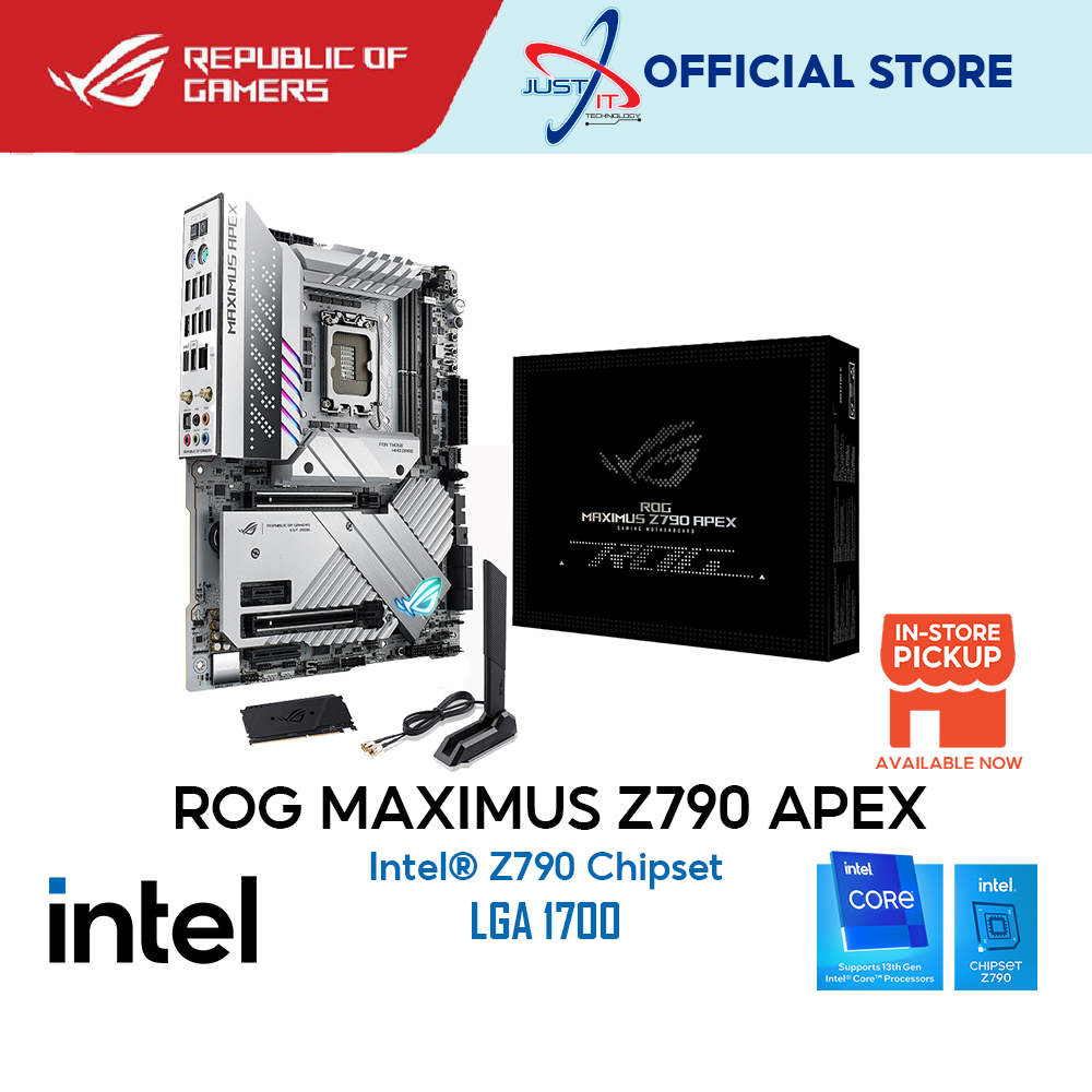ASUS ROG MAXIMUS Z790 Apex Gaming Wifi D5 LGA1700 Gaming Mainboard ...