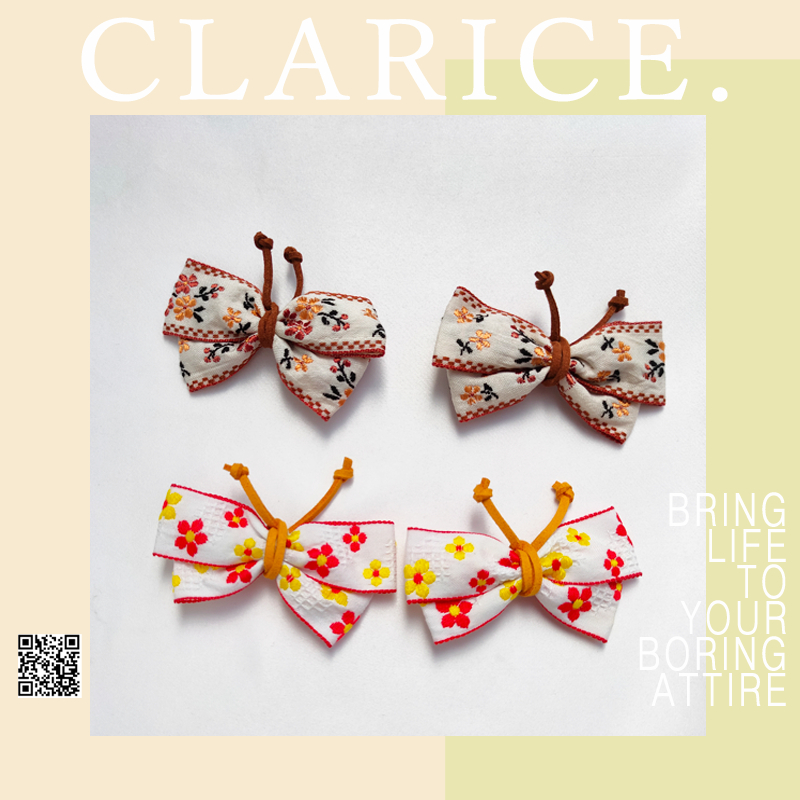 Butterfly hair clip for kids/klip rambut (HANDMADE) | Shopee Malaysia