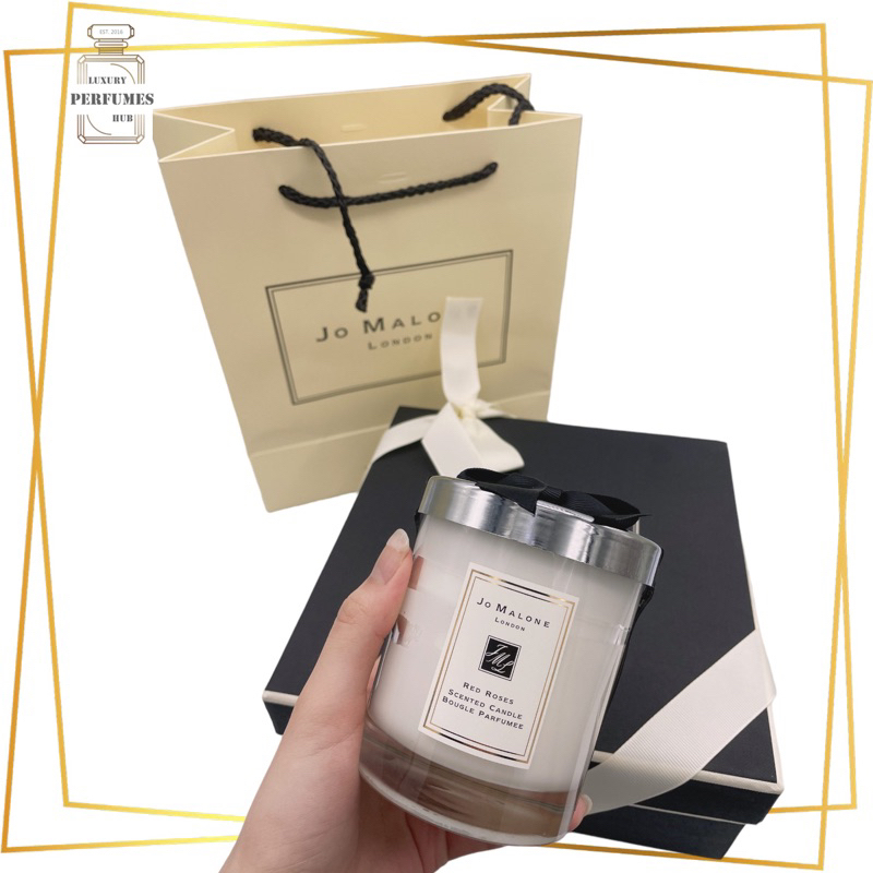 JM RED ROSES CANDLE (SQUARE BOX) SET WITH PAPER BAG | Shopee Malaysia