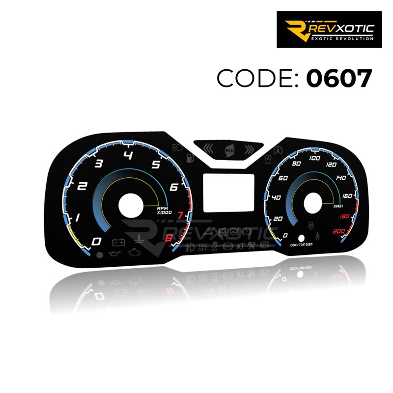 Papan Panel Meter Custom Perodua Bezza 2016 Model Lama Bezza Old Model ...