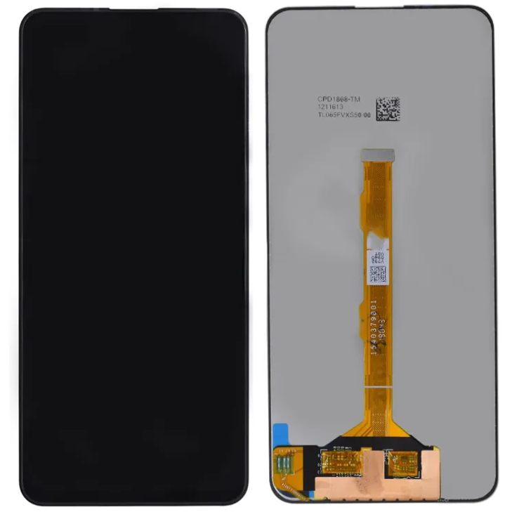 VIV V15 S1 LCD DISPLAY LCD DIGITIZER BLACK AAA (VERTICAL RIBBON ...