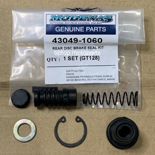 MODENAS GT128 REAR MASTER PUMP KIT DISC PUMP KIT THAI MODENAS | Shopee ...