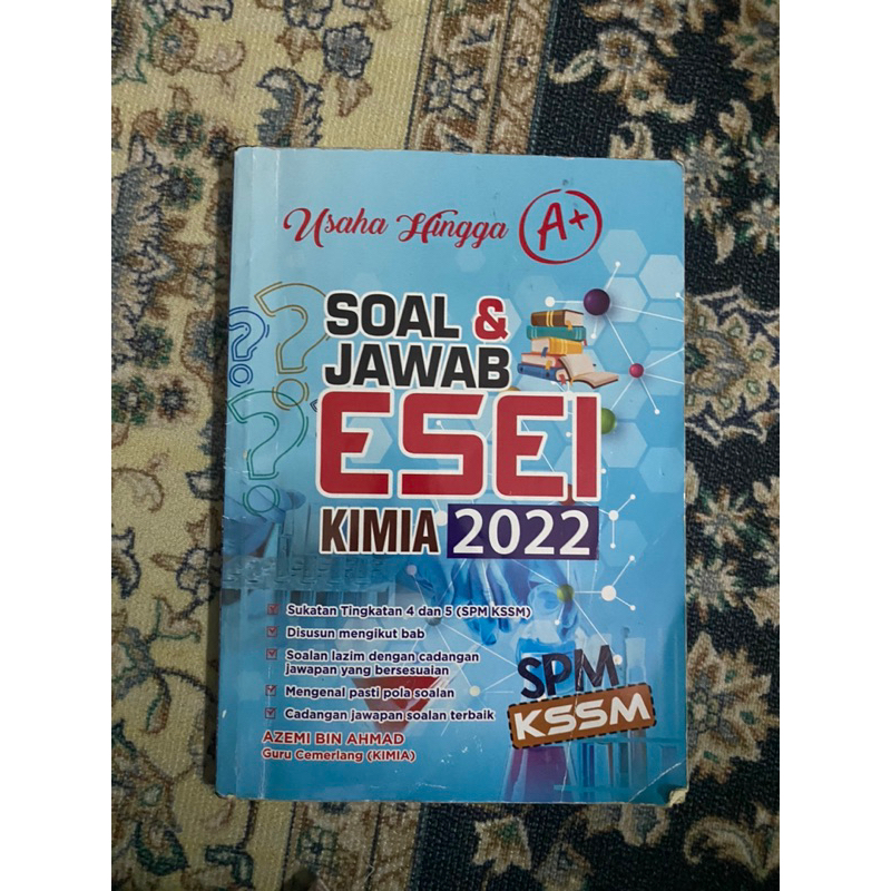 KIMIA ESEI SPM CIKGU AZEMI | Shopee Malaysia