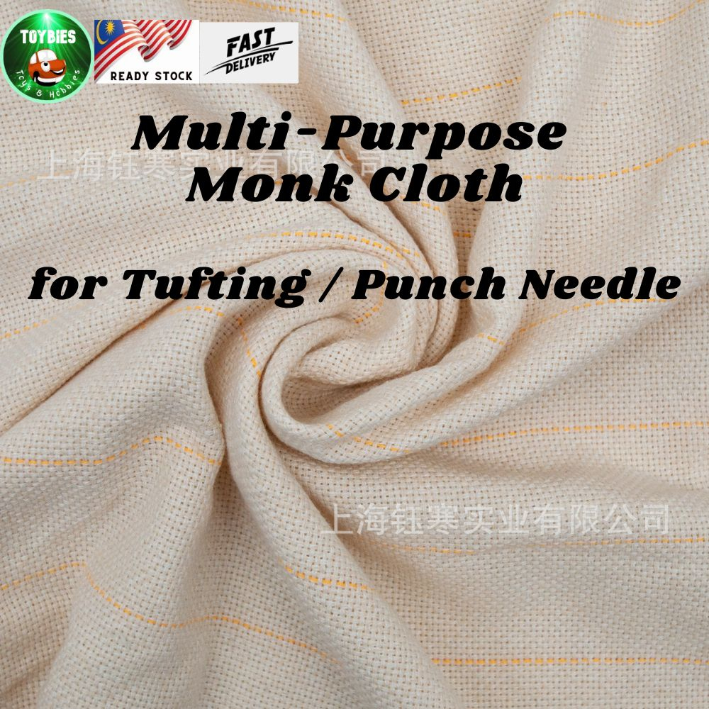 Monk Cloth Tufting Punch Needle Primary Cloth Handmake Rug Carpet ...