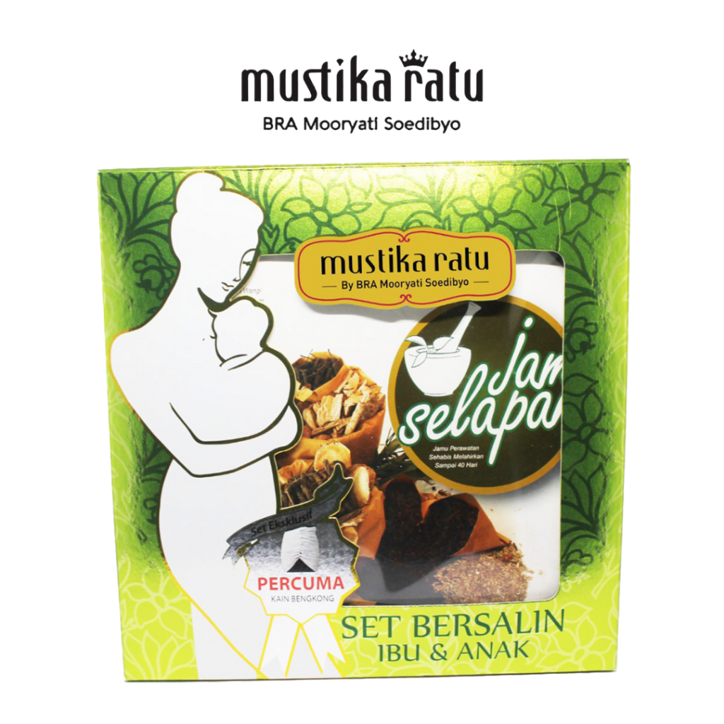 Mustika Ratu Jamu Selapan Set (Post Natal Care/ Minyak Telon/ Rempah ...