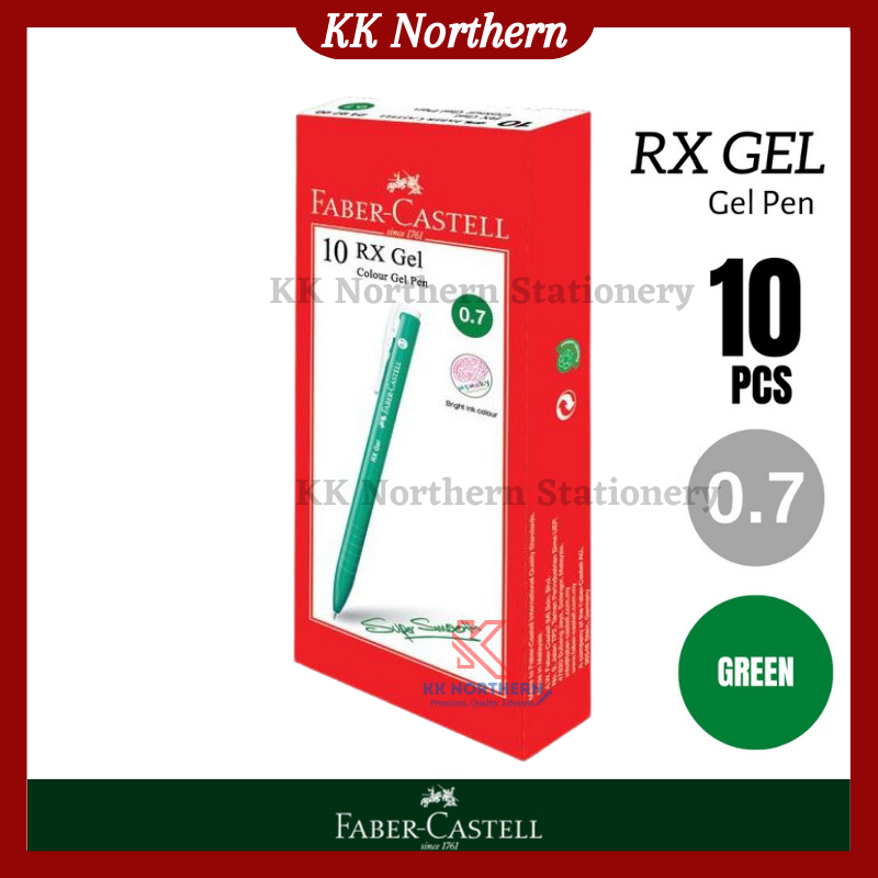 Faber-Castell RX GEL Gel Pen 10pcs/box 0.38mm / 0.5mm / 0.7mm Pen ...