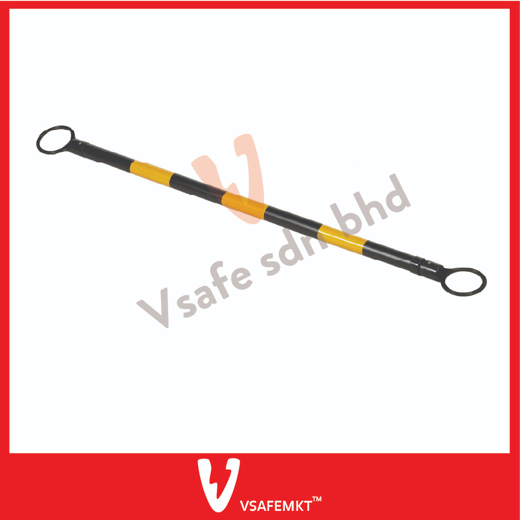 2 Meter Expandable Retractable Cone Bar Pole Traffic Safety Barrier ...