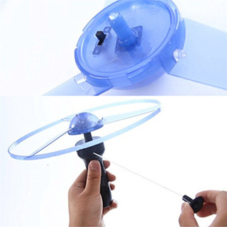 【Ready Stock】LED Lighting Flying Disc Propeller Helicopter Toys Pull ...