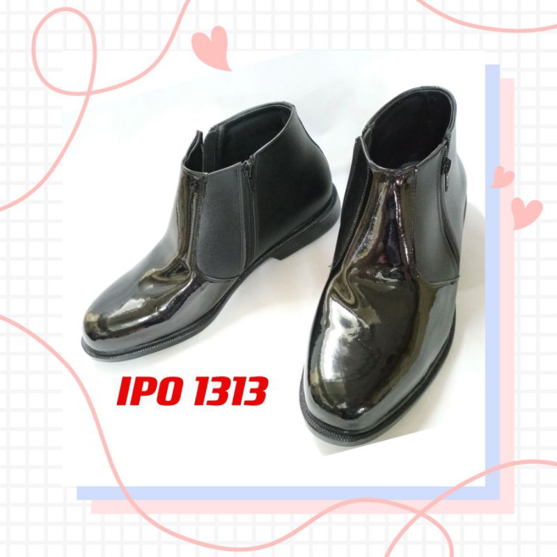 KASUT KILAT PDRM KASUT POLIS 2 ZIP LELAKI {{{ITALIAN POLO READY STOCK ...