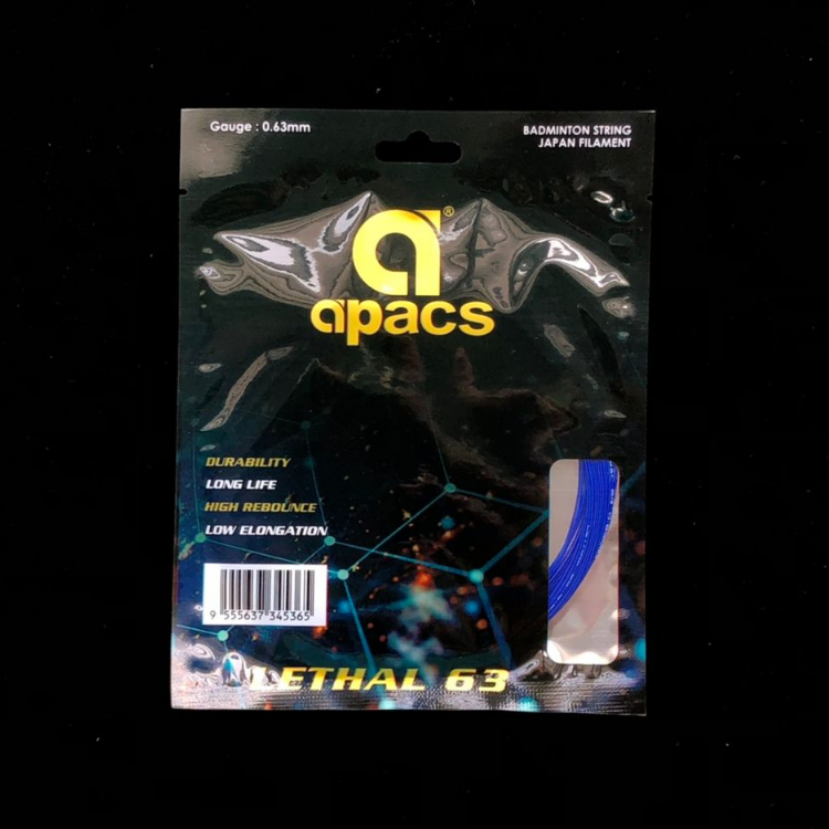 Apacs Lethal 63 Badminton String / Tali Badminton Apacs Lethal 63 ...