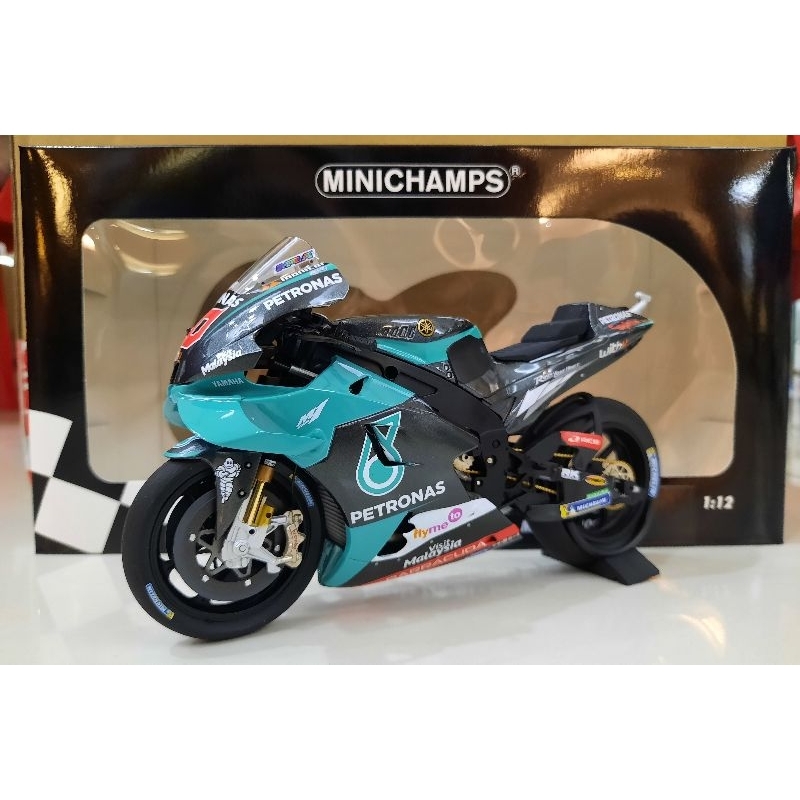 1/12 Minichamps Yamaha YZR-M1 Quartararo / Morbidelli MotoGP 2020 ...