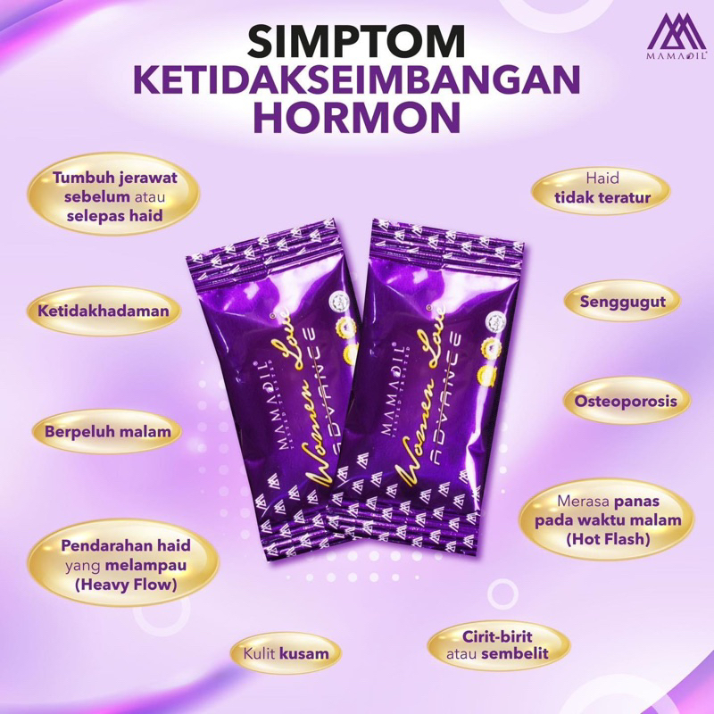 Women Love Mamadil sachet trial new packaging | Shopee Malaysia