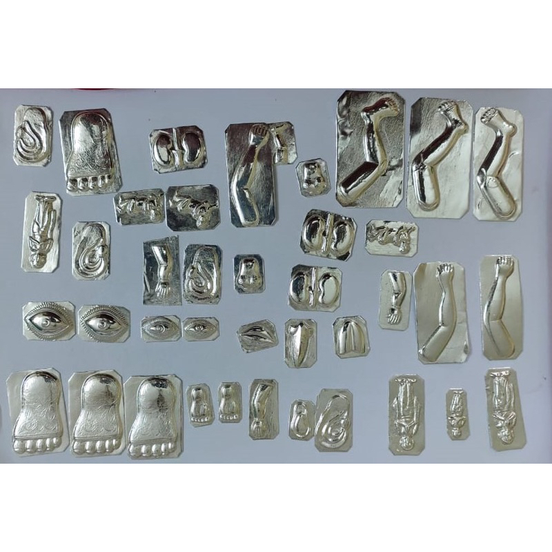 Prayer items / Pure silver velli Uruvam / seimurai / Body parts for ...