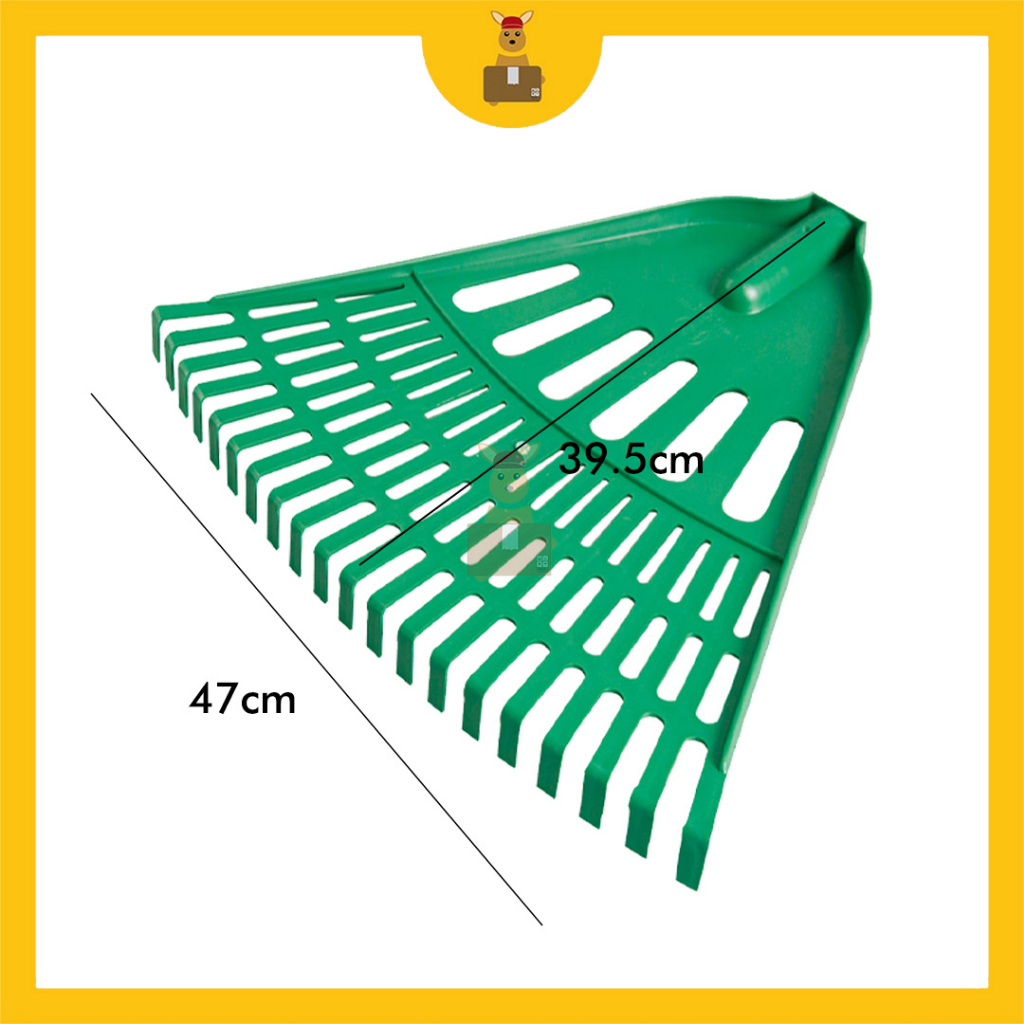 Plastic Crawler Plastic Rake Pencakar Rumput Garden Lawn Rake Cakar ...