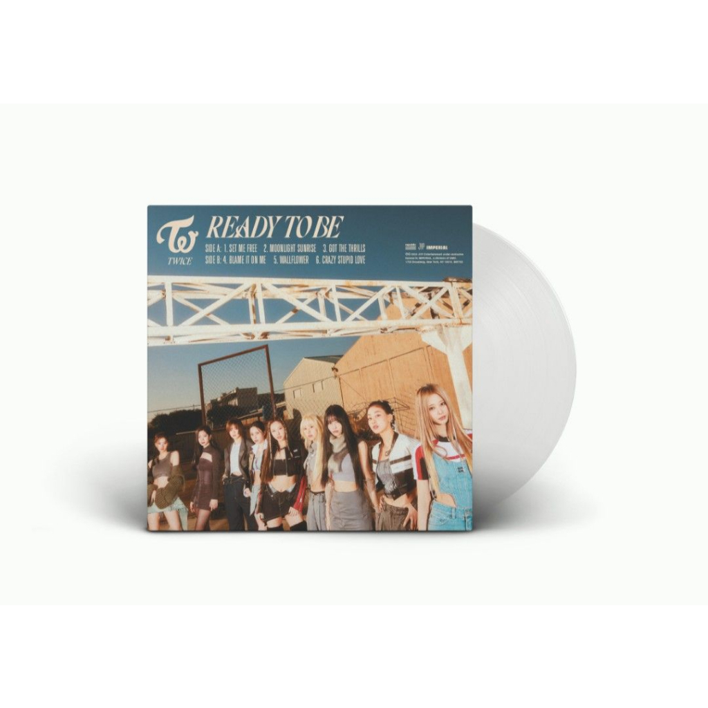 [PO] TWICE 12th Mini Album - Ready To Be (D2C EXCLUSIVE ULTRA CLEAR ...