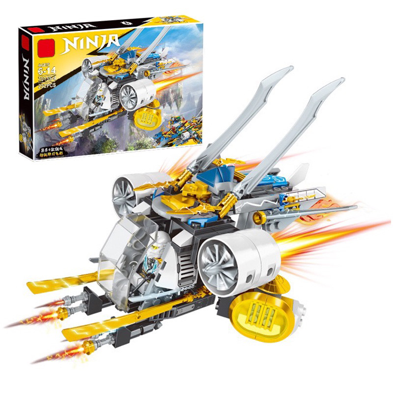 Ninja Warrior Mecha Model Puzzle Assembled Boys Small Particles ...