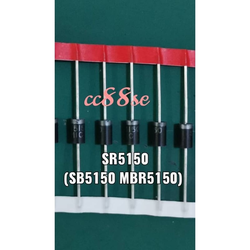 SR5150 SB5150 SR515 MBR5150 SCHOTTKY BARRIER RECTIFIER DIODE | Shopee Malaysia
