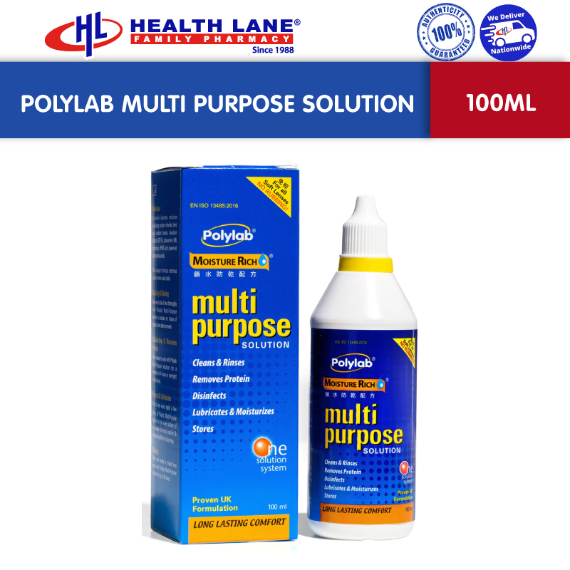 Polylab Multi-Purpose Solution (100ml) | Shopee Malaysia