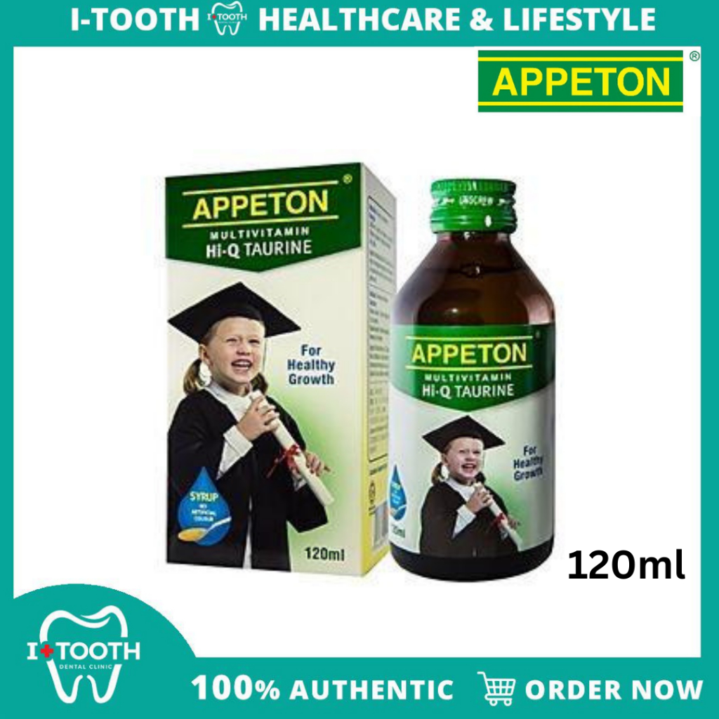 Appeton Multivitamin Hi-Q Taurine Syrup 120ml | Shopee Malaysia