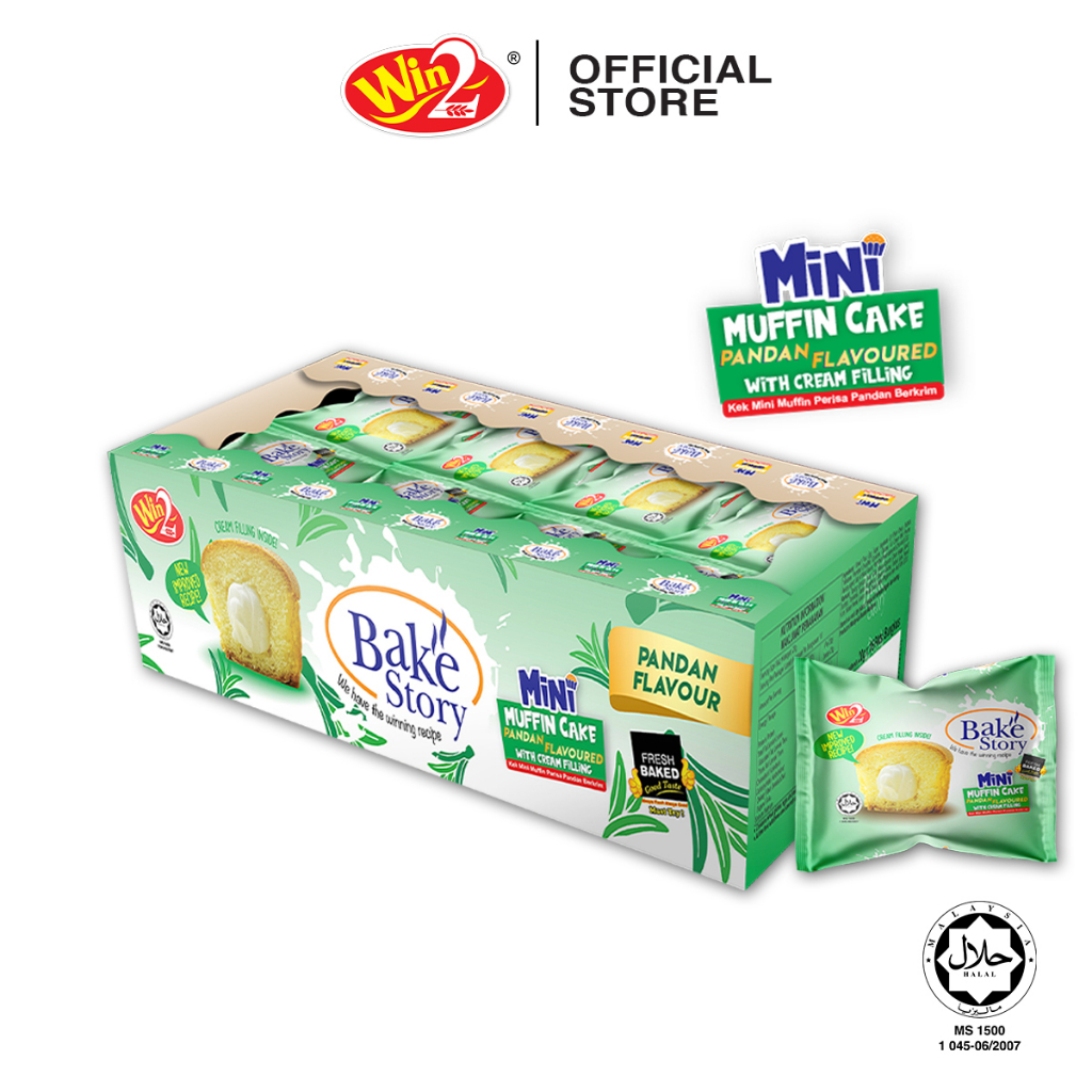 Win Win Bake Story Mini Muffin Cake (360g/20g x 16 PKTS) | Shopee Malaysia
