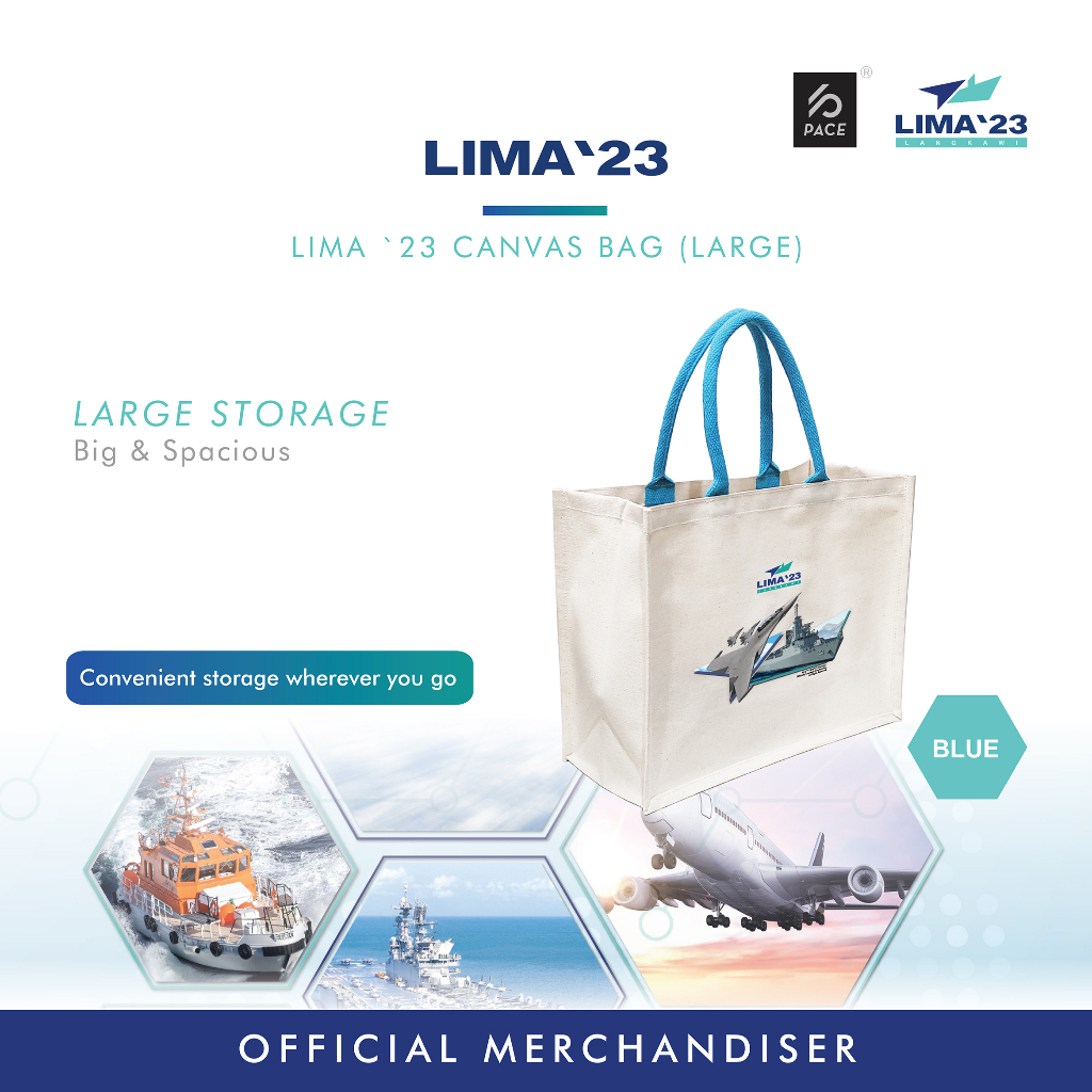 LIMA23 Canvas Bag (Big) | Shopee Malaysia