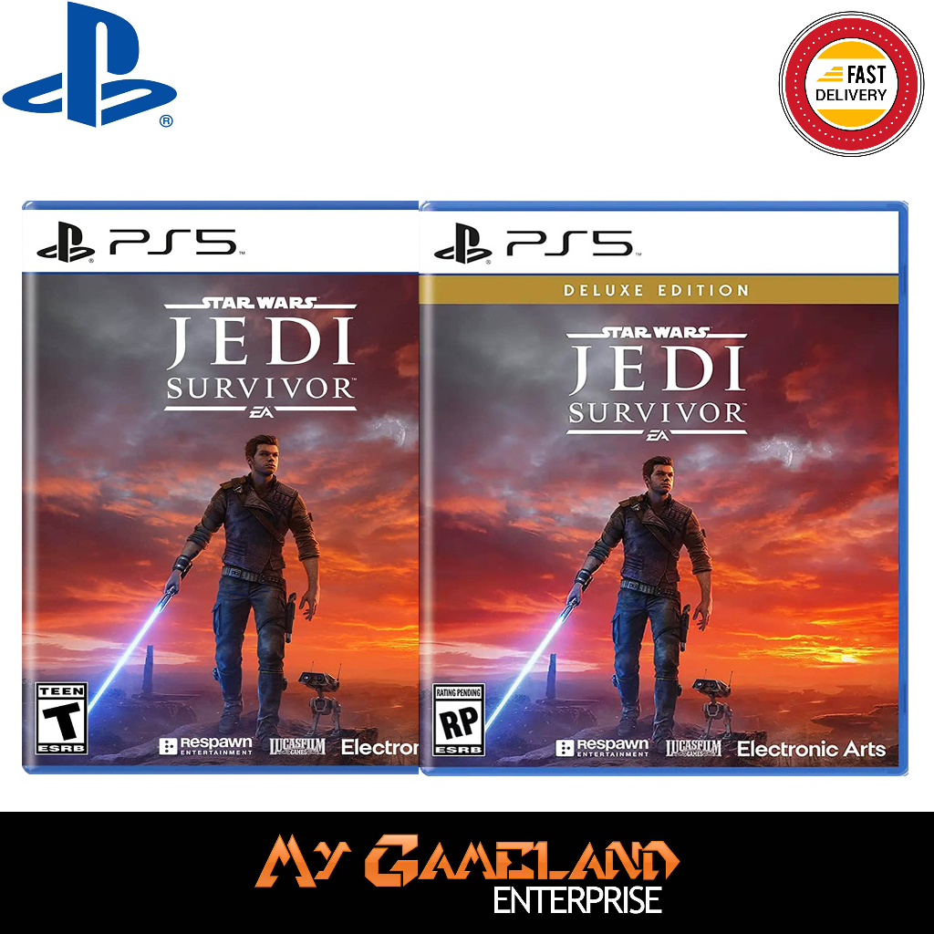 PS5 Star Wars Jedi Survivor Standard / Deluxe Edition (R3/R2)(English ...