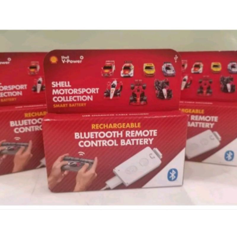 SHELL MOTORSPORT COLLECTION : BLUETOOTH REMOTE CONTROL BATTER | Shopee ...