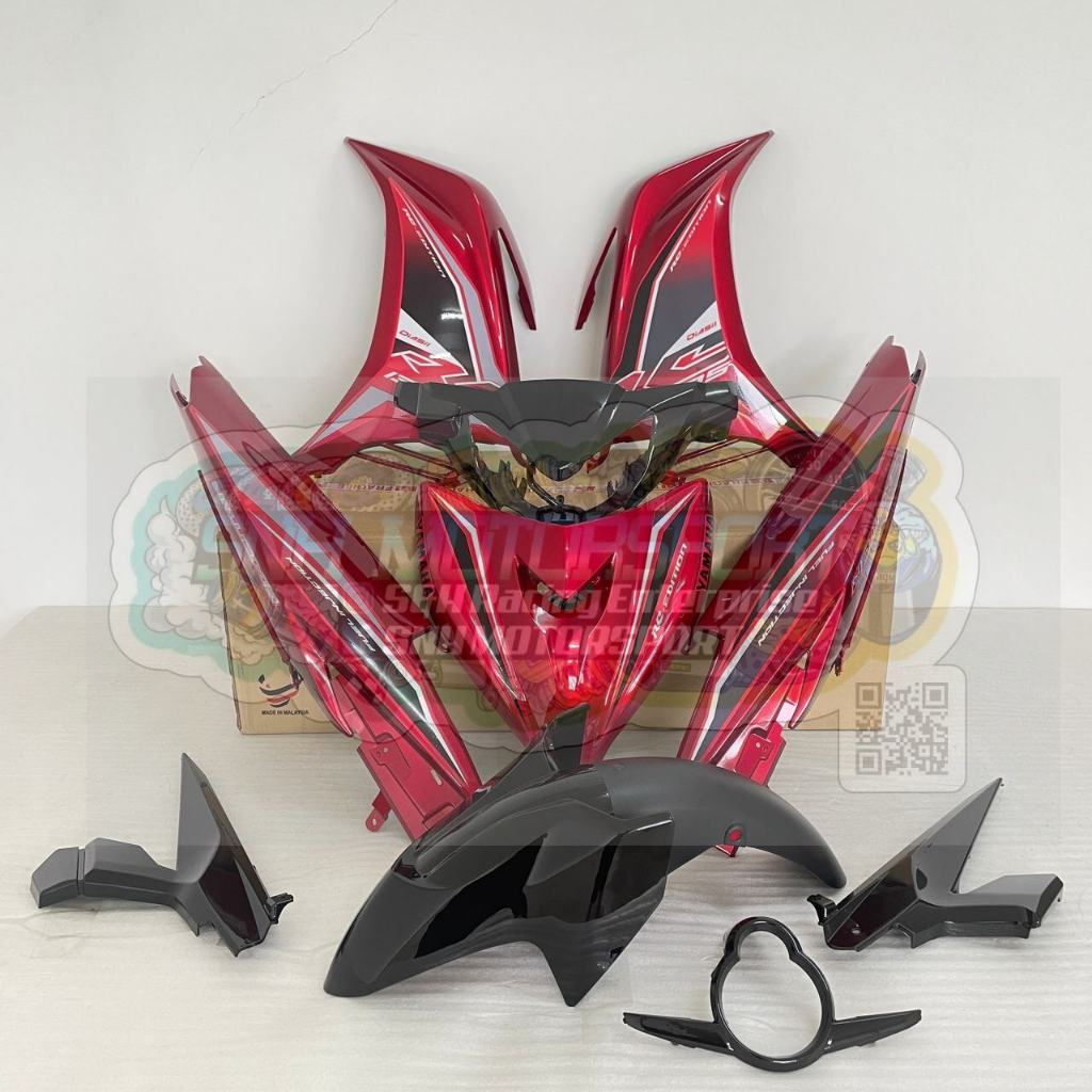 HBL RACING COVER SET 2019 EXCITER RC RED (39) LC135 V2 YAMAHA | Shopee ...