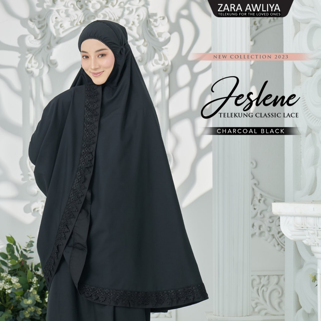 Telekung Jeslene Zara Awliya Material Sejuk untuk Travel, Hadiah ...