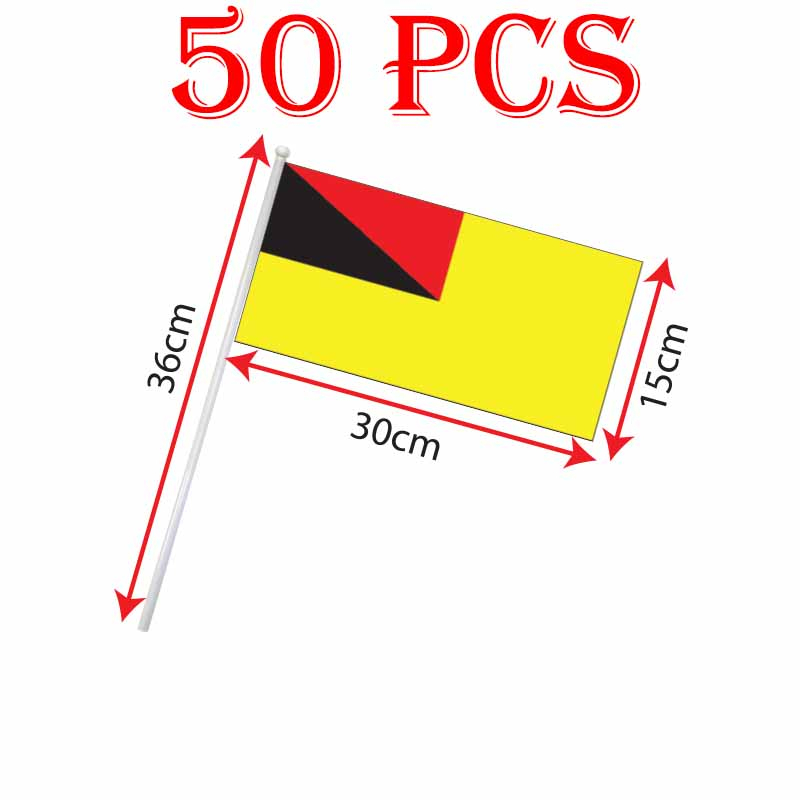 Negeri Sembilan Hand Hold Flag, Bendera Tangan Negeri Sembilan 15x30cm ...