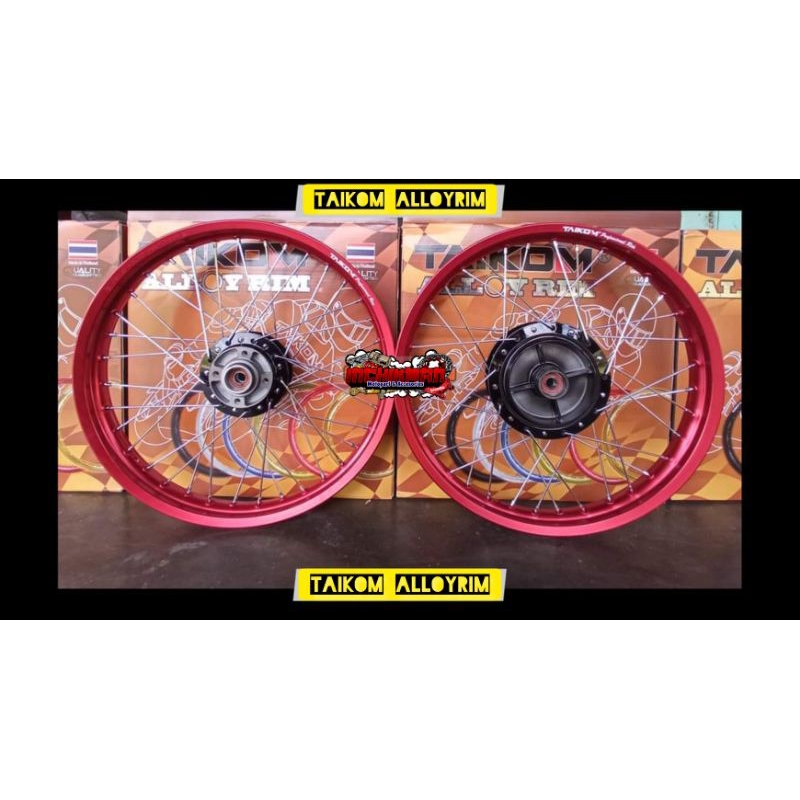 Taikom alloy rim for rxz/125z/Yamaha ss1/ss2/135lc/Srl110-115/yamaha ...