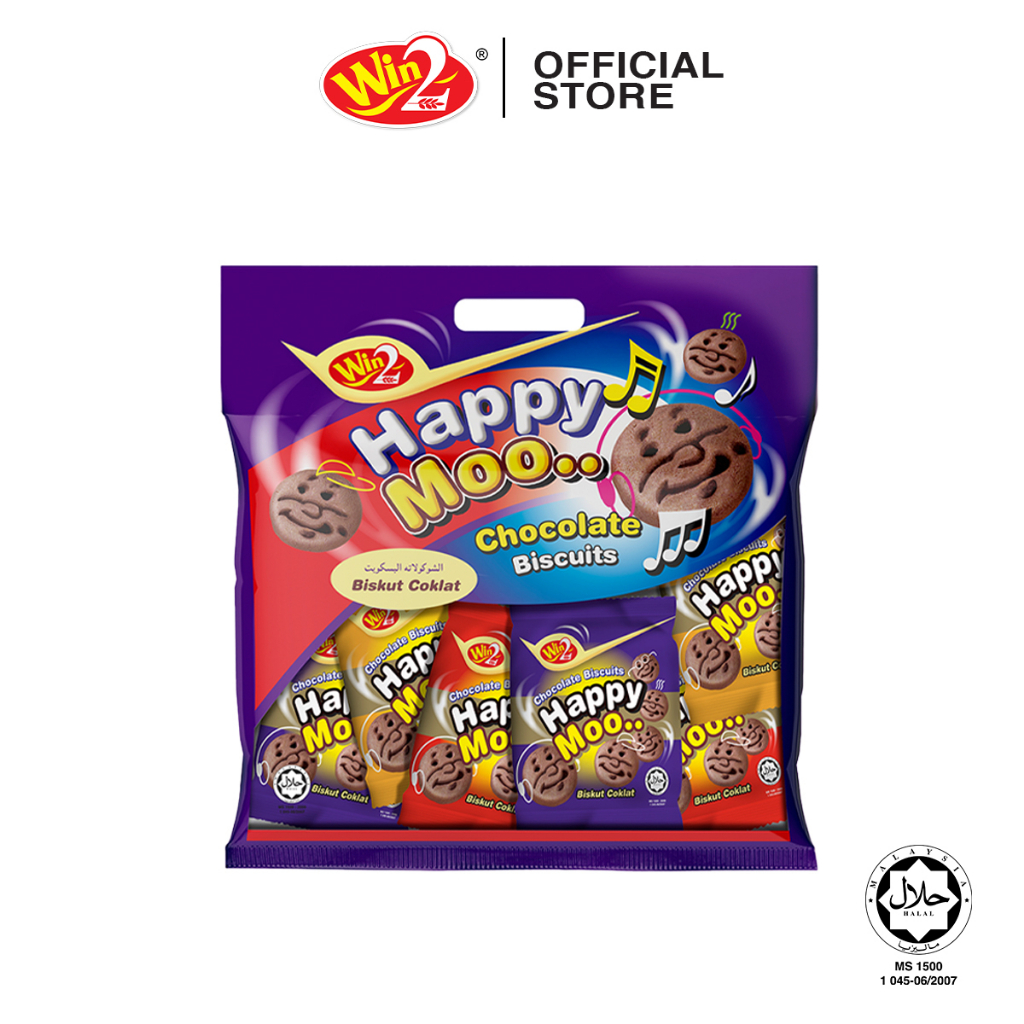 Win Win Happy Moo Biscuits (120g/12g x 10 Packs) | Shopee Malaysia