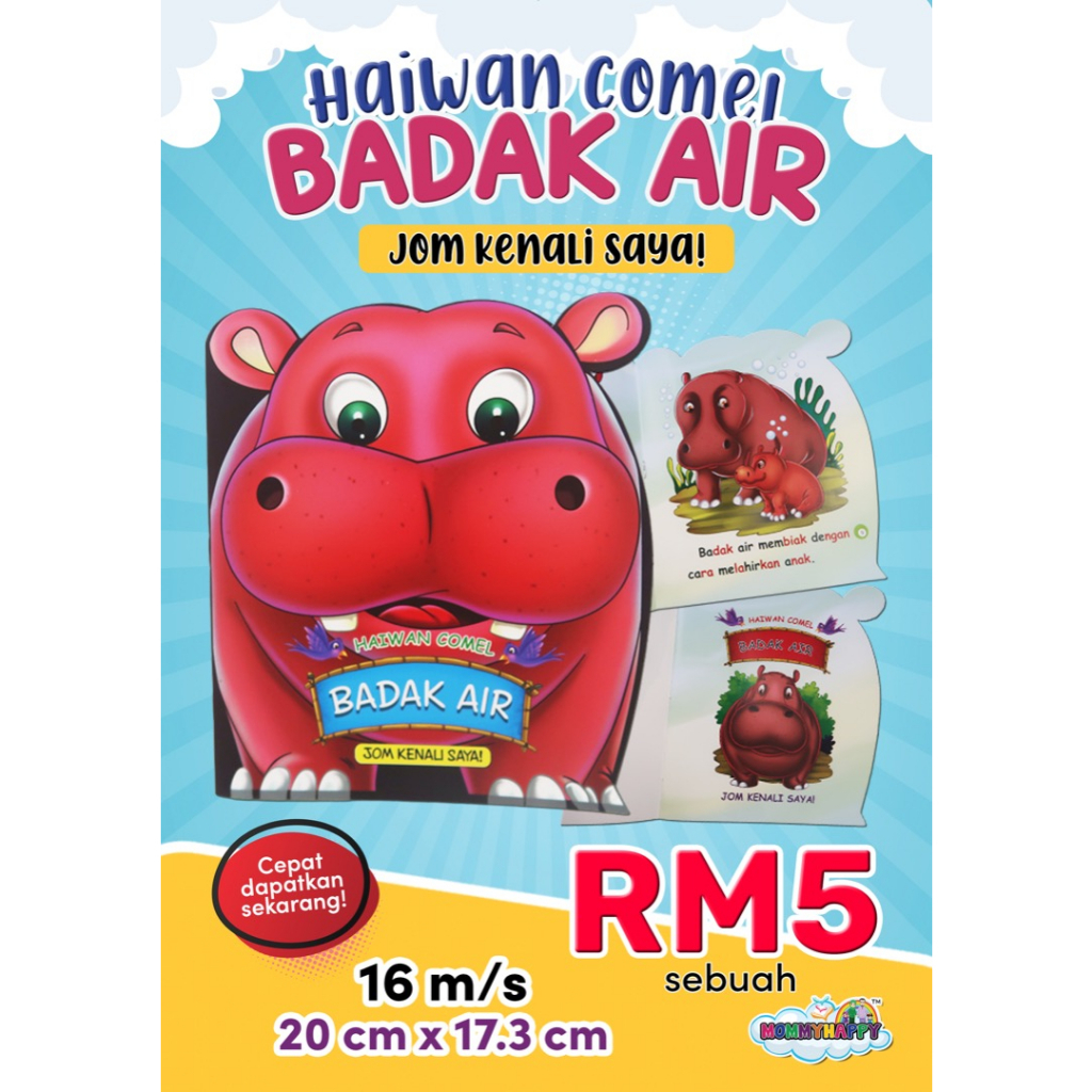 MOMMYHAPPY BADAK AIR BUKU CERITA HAIWAN COMEL BUKU CERITA KANAK-KANAK ...