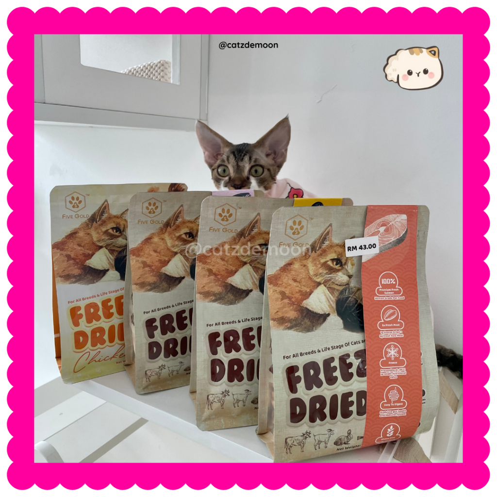 5 Gold Freeze-Dried Pure Meat with 100g | Shopee Malaysia