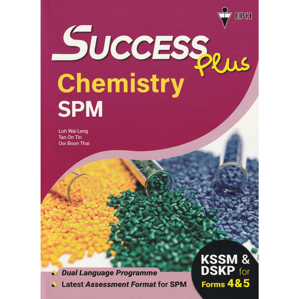 SUCCESS PLUS SPM CHEMISTRY | Shopee Malaysia