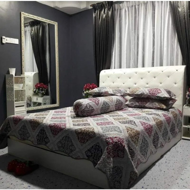Set Katil Divan Queen ( Semenanjung Malaysia) / Queen / Katil Queen ...