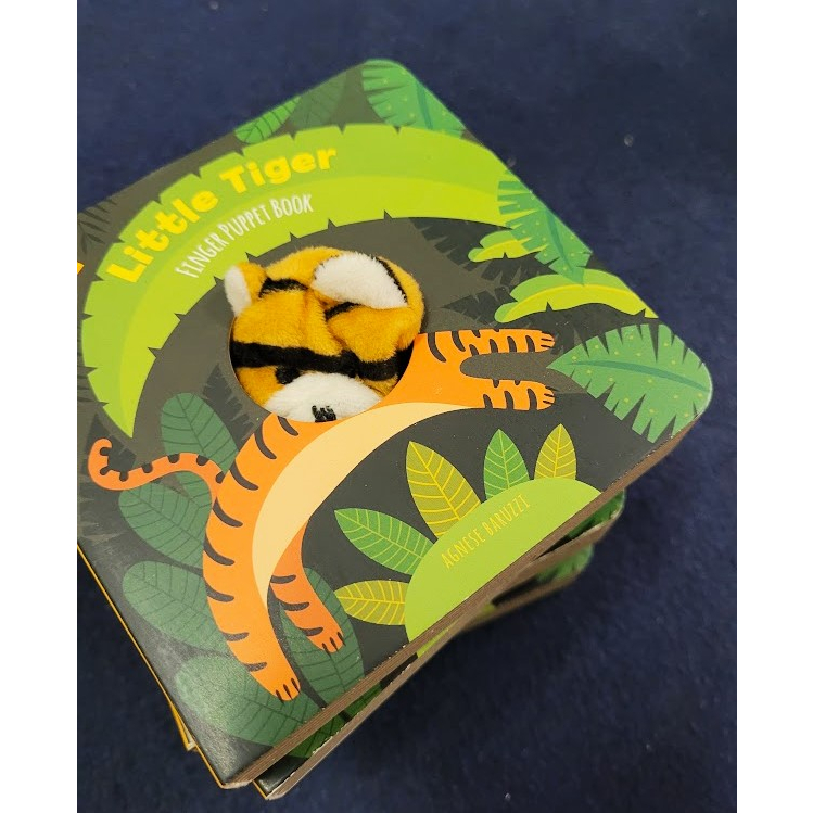 Finger Animals: Little Tiger | Children's Interactive Board Book ...