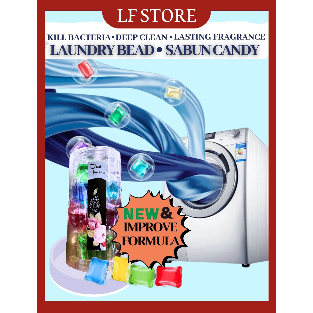 🔥DOORGIFT🔥Candy Fragrance Laundry Beads Ball Liquid Gel Detergent ...