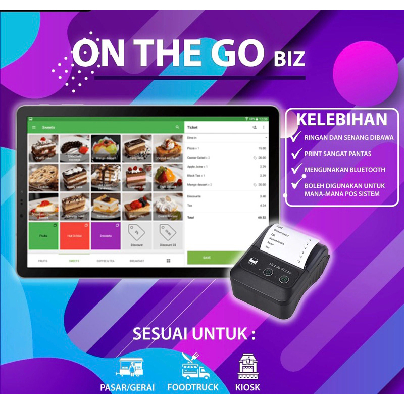 Mesin Cashier Digital Pos System Portable | Shopee Malaysia