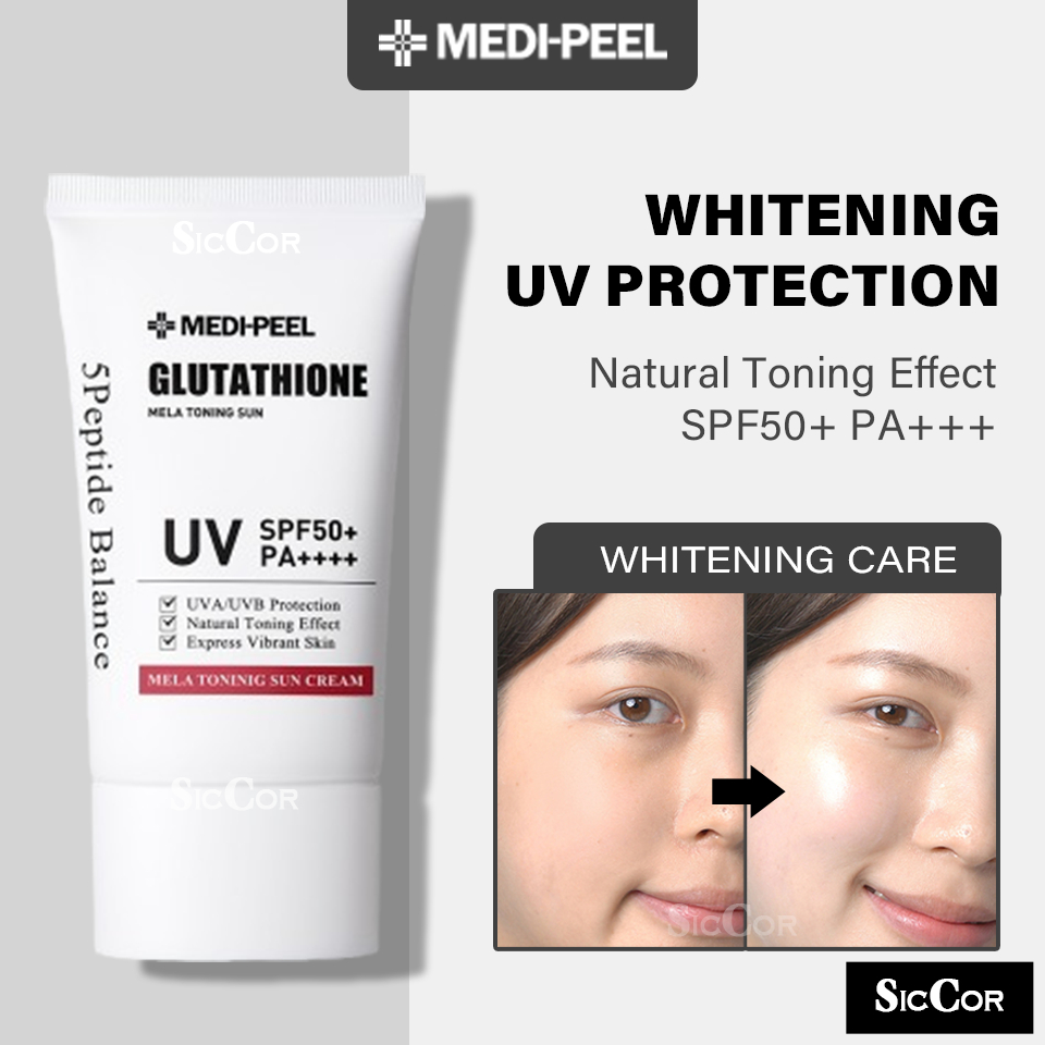 MediPeel Bio-Intense Glutathione Mela Toning Sun Cream SPF50+ PA ...