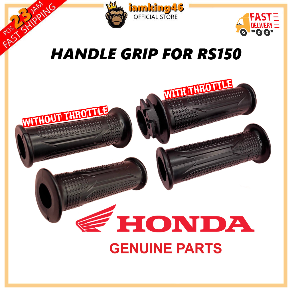 HONDA RS150 HANDLE GRIP SET ORIGINAL THROTTLE GRIP GETAH HANDLE ...