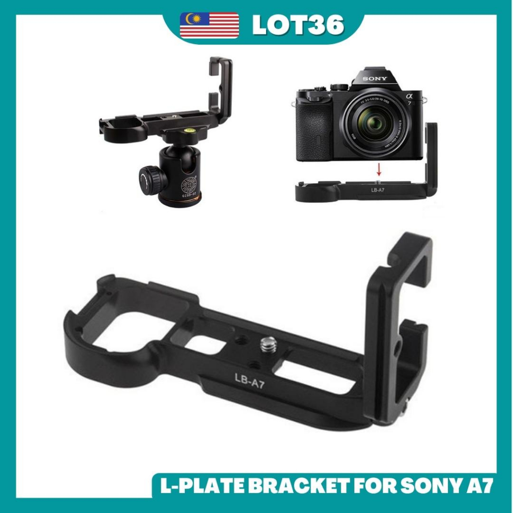 Proocam Sony A7 A7R Metal Quick Release L-Plate Bracket Arca-Swiss ...