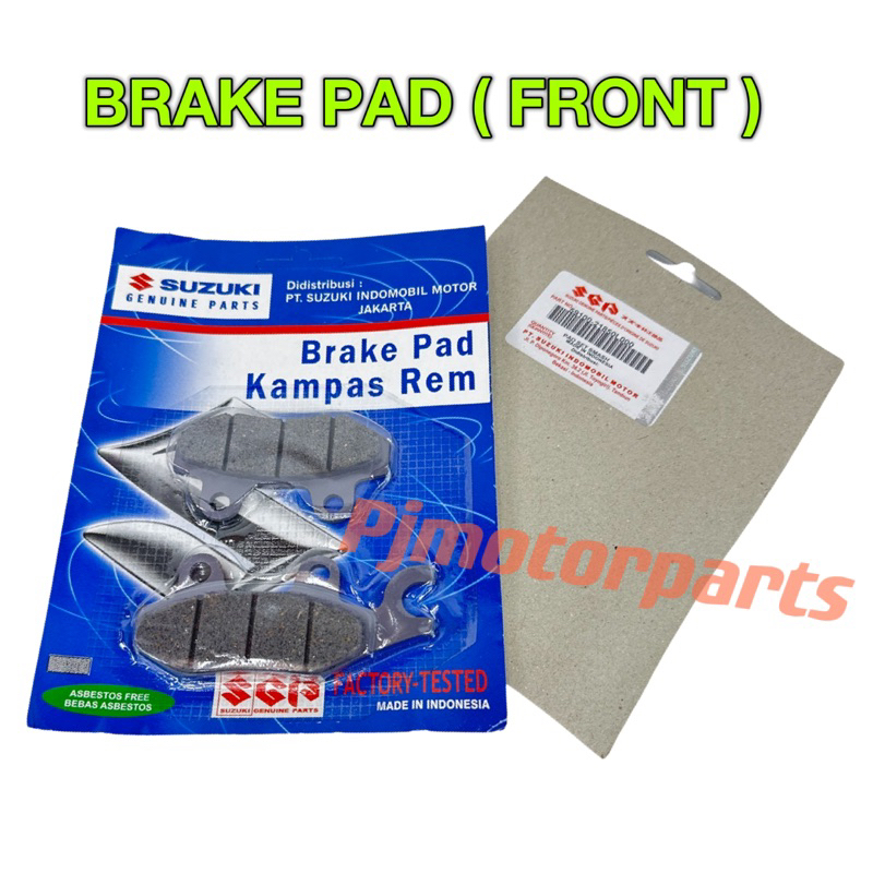 SUZUKI RAIDER R150 R 150 Fi ( REAR & FRONT ) BRAKE PAD / DEPAN ...