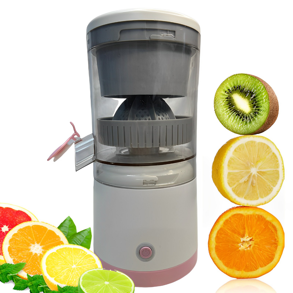 Cordless Electric Citrus Juicer Machine With Tap 2400mAh USB ...