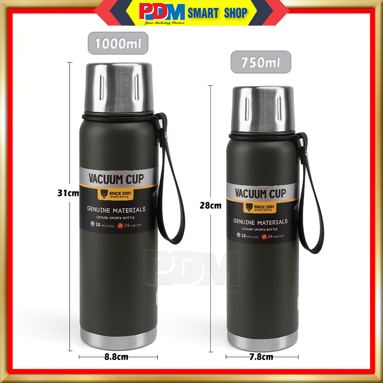 PDM Premium 316 Stainless Steel Thermal Vacuum Flask Thermos Vacuum ...