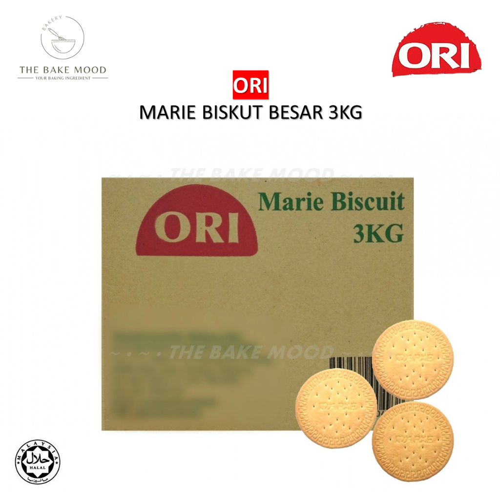 [Ready Stock] ORI Biscuit Marie 3KG 1 Carton Biskut Marie Besar Kotak ...