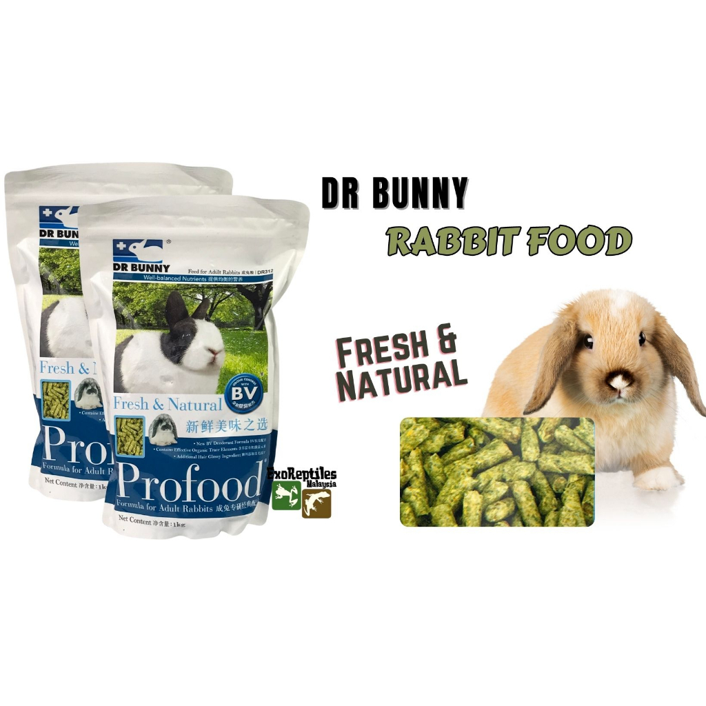 DR BUNNY PROFOOD - FOOD FOR RABBITS 1kg | Shopee Malaysia